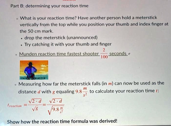 part b determining your reaction time what is your reaction time have ...