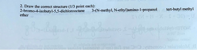 draw the corect structure i3 point cach 2 bromo 4 isobutyl 55 ...
