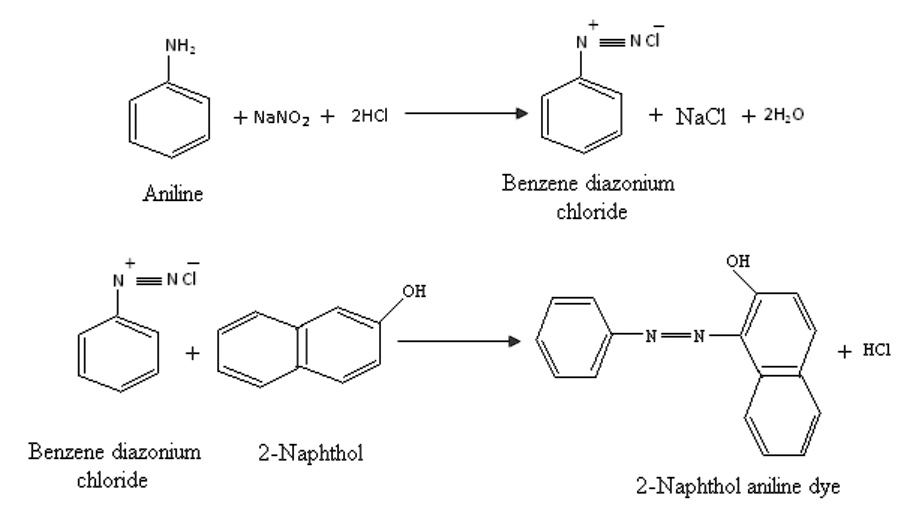 SOLVED: NH4Cl + NaNO2 â†’ NaCl + 2H2O Aniline + Benzene diazonium ...