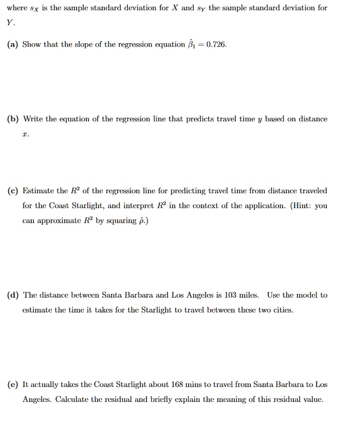 where sx is the sample standard deviation for X and sy the sample ...