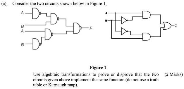 a consider the two circuits shown below in figure figure use algebraic ... a consider the two circuits shown below in figure figure use algebraic ...