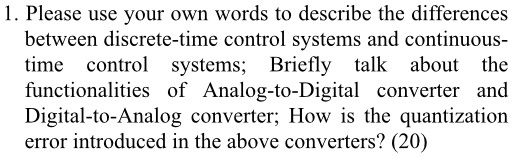SOLVED: Please use your own words to describe the differences between ...
