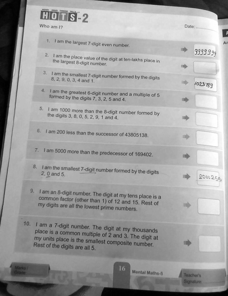 SOLVED: Please answer me fast. Hot-2 Who am I? Date: I am the largest ...