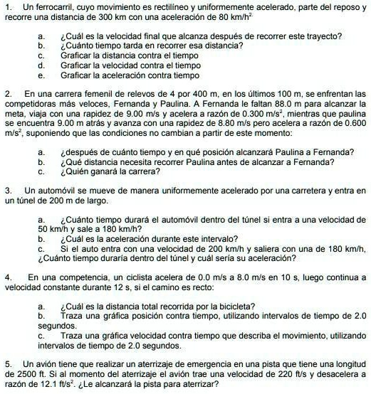 SOLVED: Ayuda mandamelo al whats +52 2361114369 Un ferrocamnl , cuyo ...