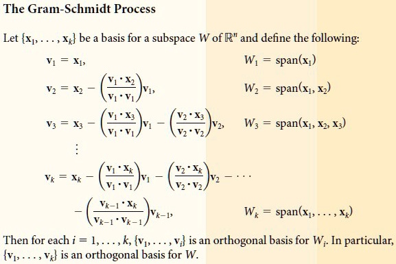 the given vectors form a basis for a subspace w of r3 apply the gram ...