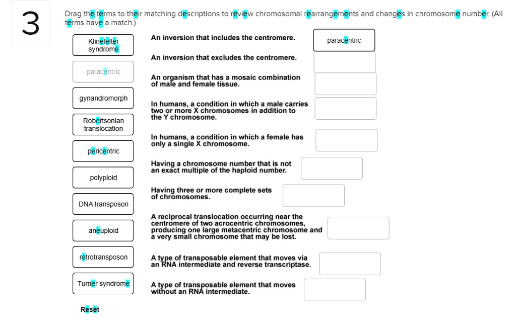 SOLVED: Drag the terms to their matching descriptions to review ...