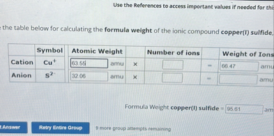 SOLVED: Use the References to access important values if neoded for th ...