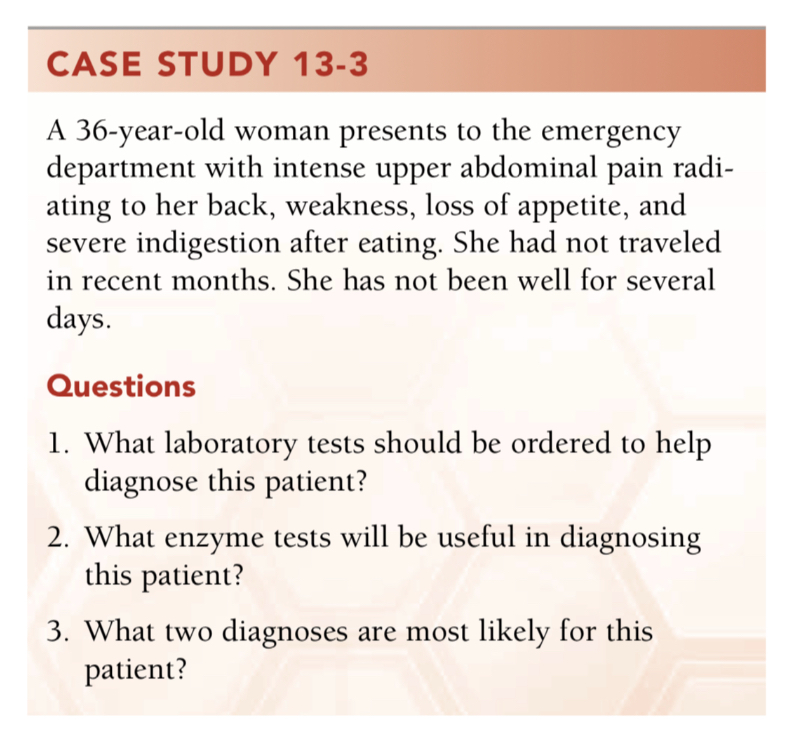 CASE STUDY 13-3 A 36-year-old woman presents to the...