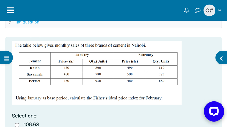 SOLVED: The table below gives monthly sales of three brands of cement ...
