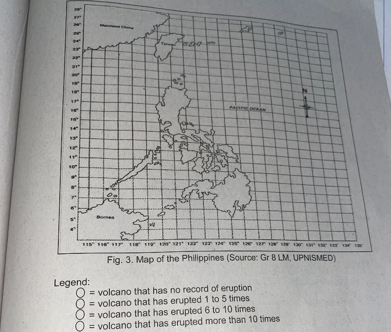 Fig. 3. Map of the Philippines (Source: Gr 8 LM, UPNISMED) Legend ...