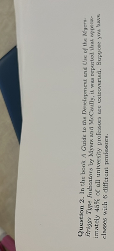 SOLVED: Question 2. In the book A Guide to the Development and Use of ...