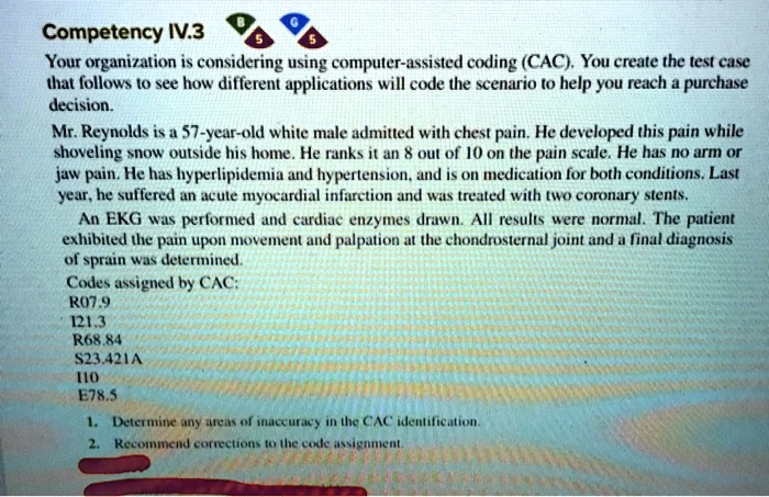 SOLVED: Competency IV.3: Your organization is considering using ...