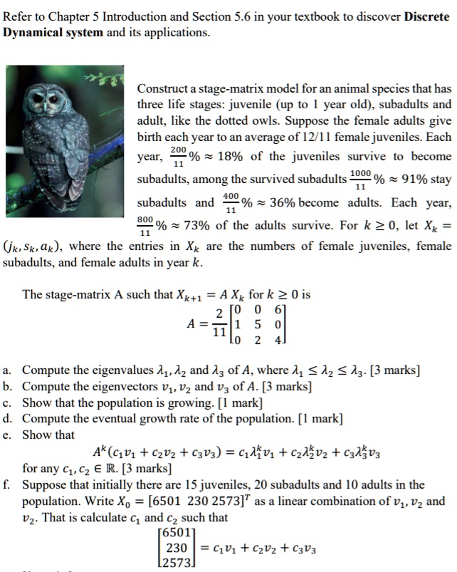 SOLVED: Refer to Chapter 5 Introduction and Section 5.6 in your ...
