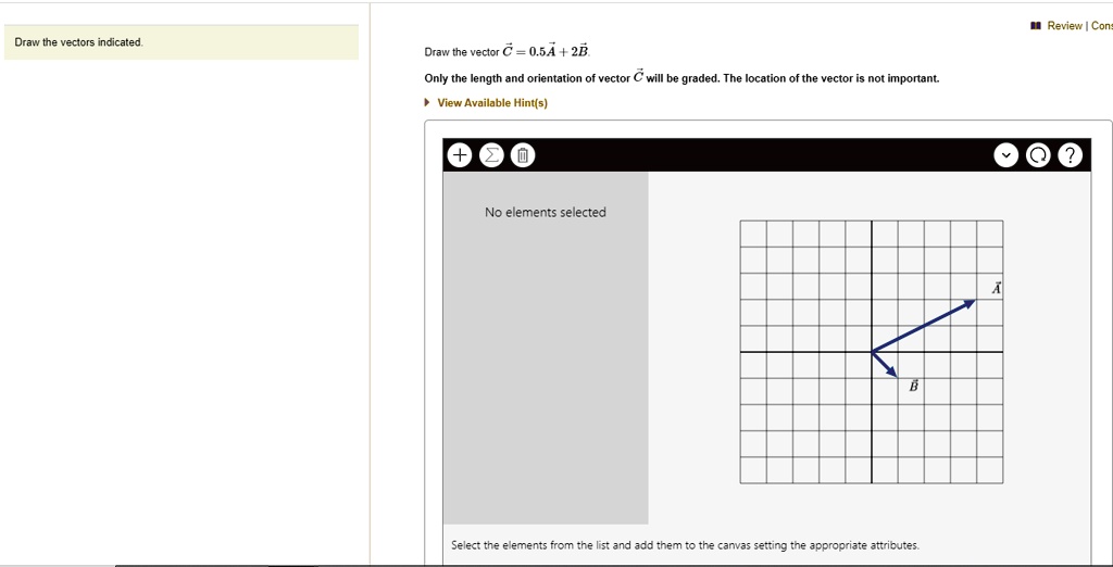 revier draw the vectors indicated draw the vector 054 only the length ...