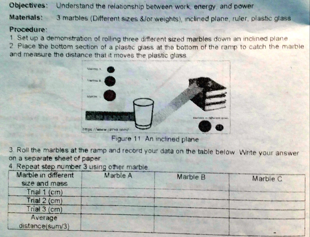 activity 3 marble rollplease help objecdves understand the relanonship ...