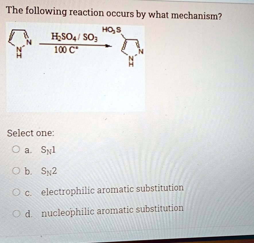 the following reaction occurs by what mechanism hos hso4 so i0c select ...