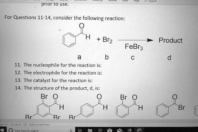 SOLVED: Prior to use: For Questions 11-14, consider the following ...