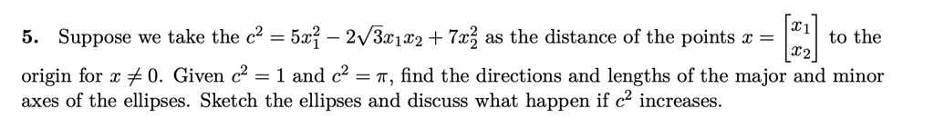 SOLVED: 5. 523 C1 Suppose we take the c âˆš182 + 7x? as the distance of ...