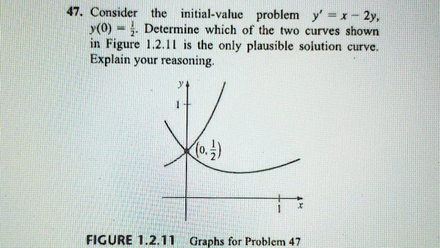 SOLVED: 47.Consider the initial-value problem Y 2y, Y(o) Determine ...