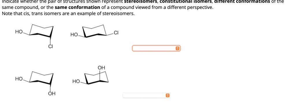 Text: An isomer is a compound that has the same molecular formula but a ...