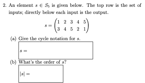 an clement ss is given below the top row is the set of inputs directly ...