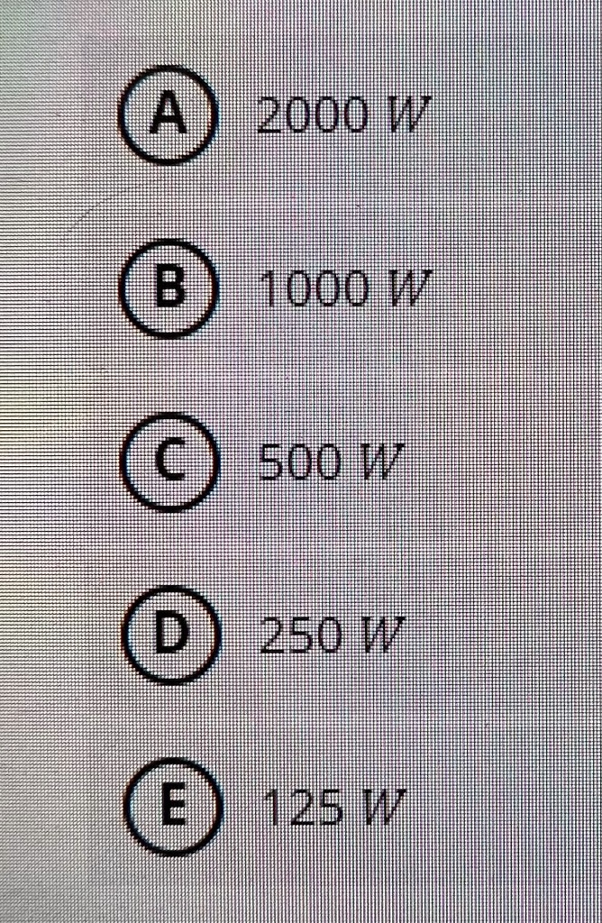 an electric heater has a power rating of 500w when connected to a given ...