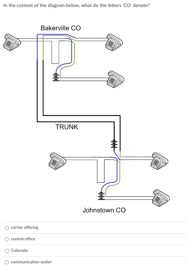 SOLVED: In the context of the diagram below, what do the letters 'CO ...