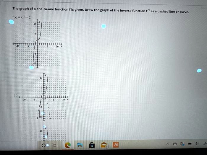 The graph of a one-to-one function f is given. Draw the graph of the ...