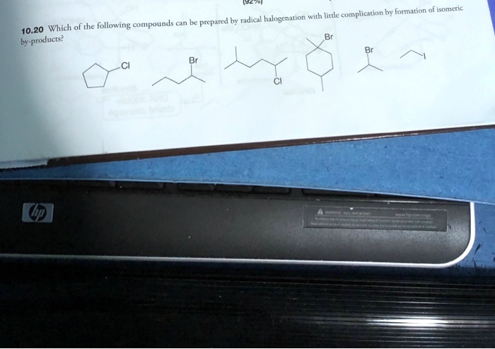 romcnc complication tornation prepared hy radical halogenation with ...