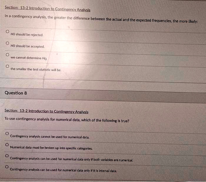 Section: 13-2 Introduction to Contingency Analysis In a contingency ...