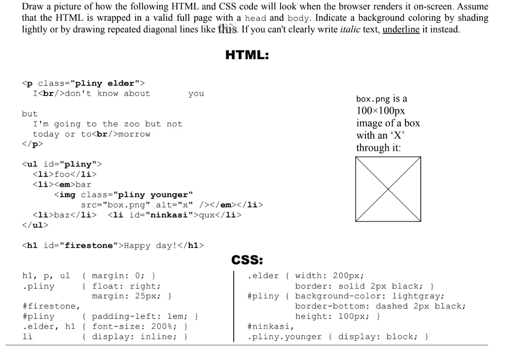 SOLVED: Title: HTML and CSS Code Rendering HTML: I don't know about you ...