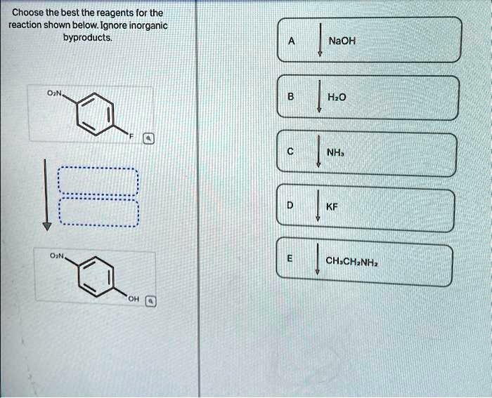 SOLVED: The best reagents for the reaction shown below are: NaOH NCO B ...