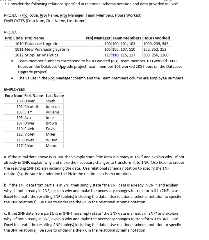 SOLVED: Consider the following relations specified in relational schema notation and data ...