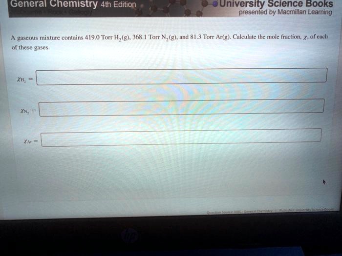 [GET ANSWER] general chemistry 4th edition university science books presented by macmillan ...