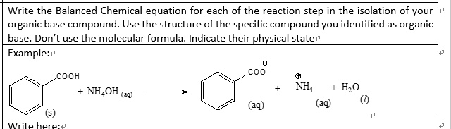 SOLVED:Write the Balanced Chemical equation for each of the reaction ...