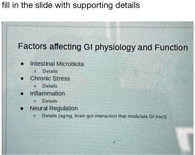 VIDEO solution: Factors affecting GI physiology and function Intestinal ...
