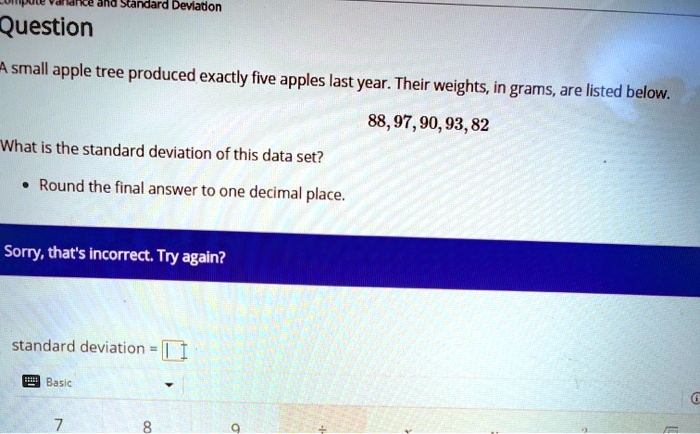 suntaro devladon question a small apple tree produced exactly five ...