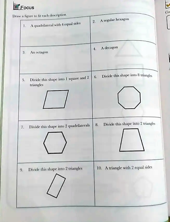 Focus During Low Cut Decryption Regular Hexagon Equal = Jocks ...