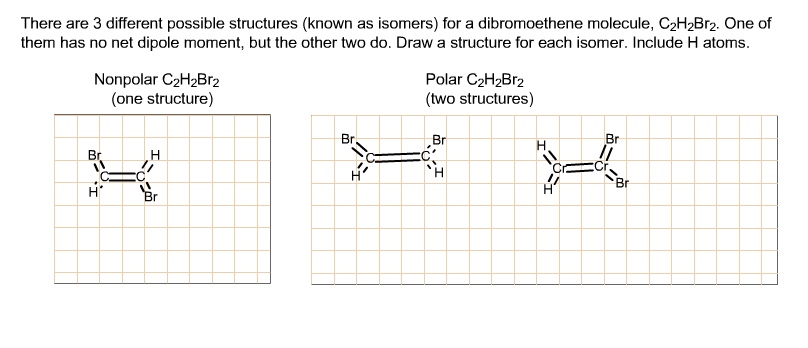 SOLVED: There are 3 different possible structures (known as isomers ... SOLVED: There are 3 different possible structures (known as isomers ...