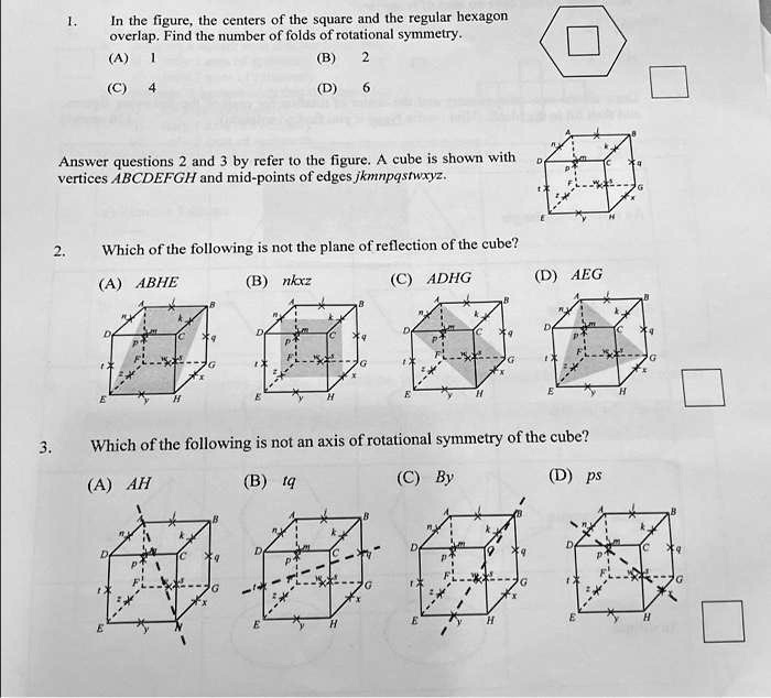 SOLVED: In the figure, the centers of the square and the regular hexagon overlap. Find the ...