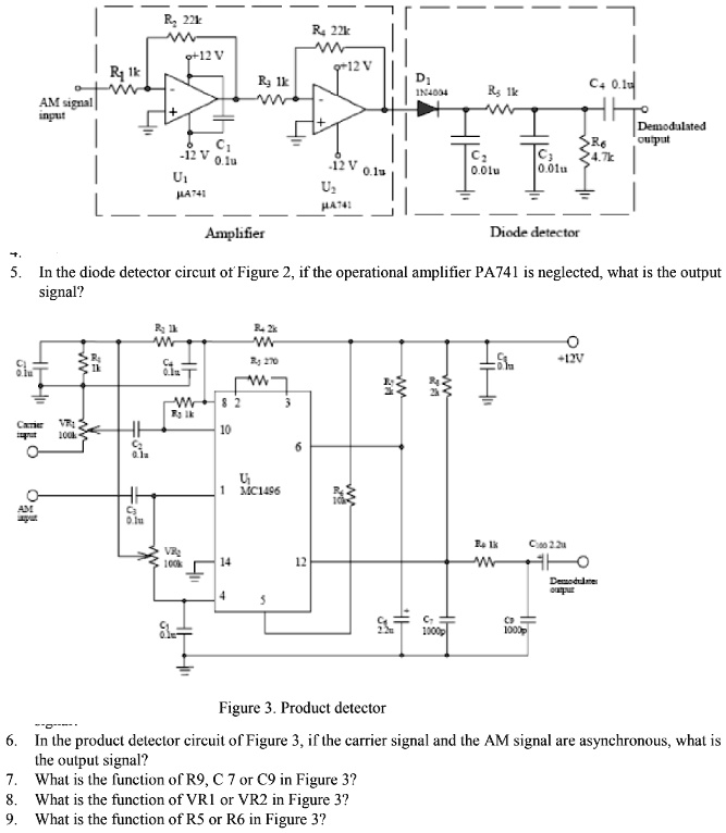 5 in the diode detector circuit of figure 2 if the operational ...