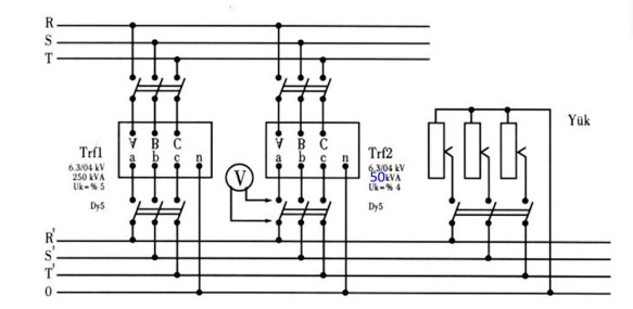 SOLVED: In the diagram below, transformer 1 and transformer 2 are ...