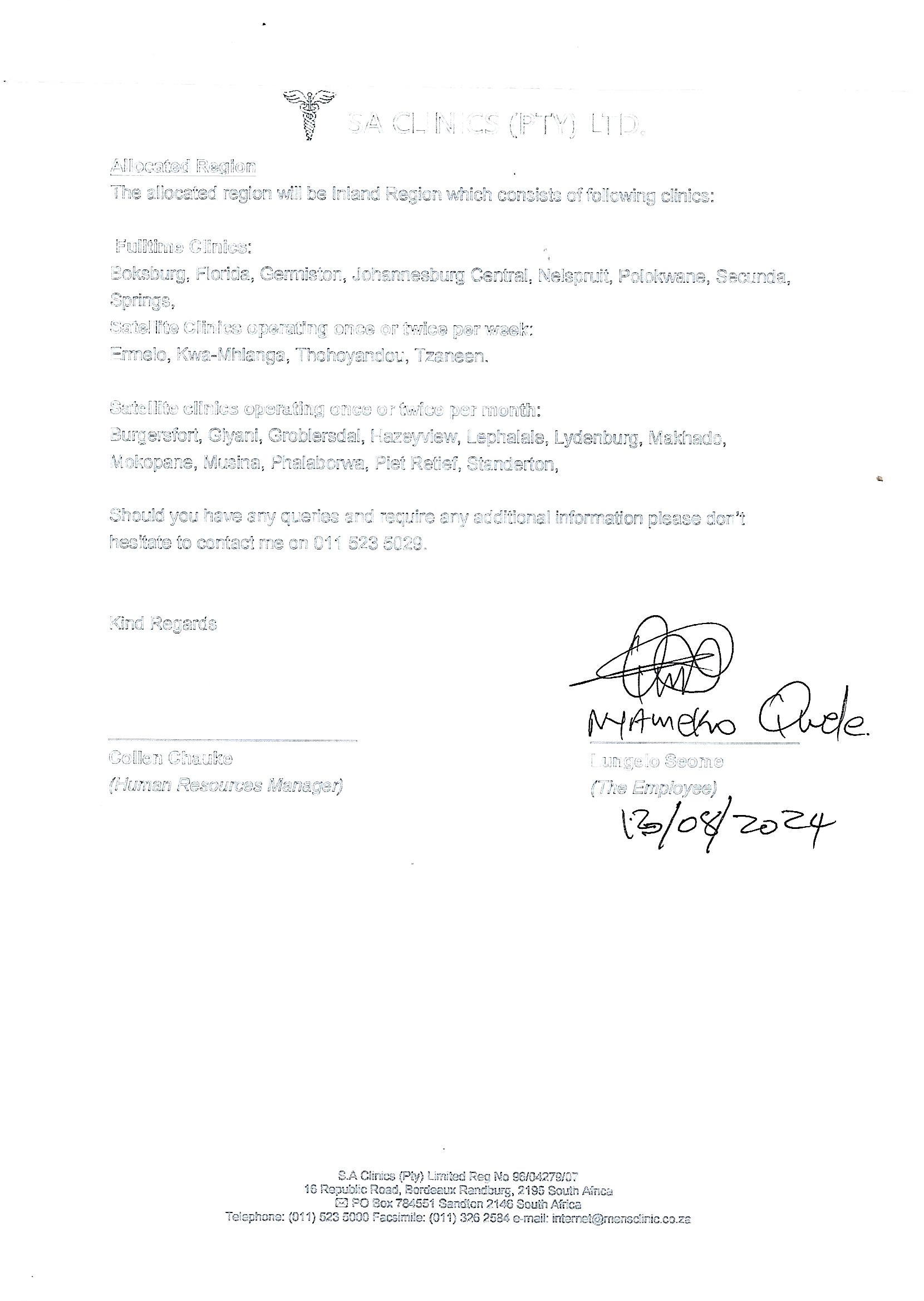 ? The sllocated region why be inland Region mhich consists of following ...