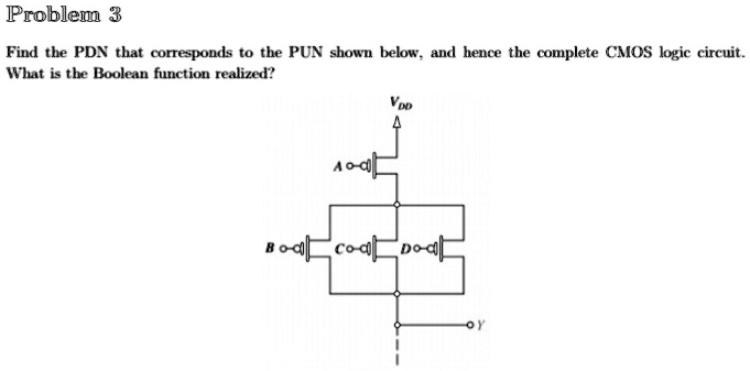 Problem 3 Find The Pdn That Corresponds To The Pun Shown Below And