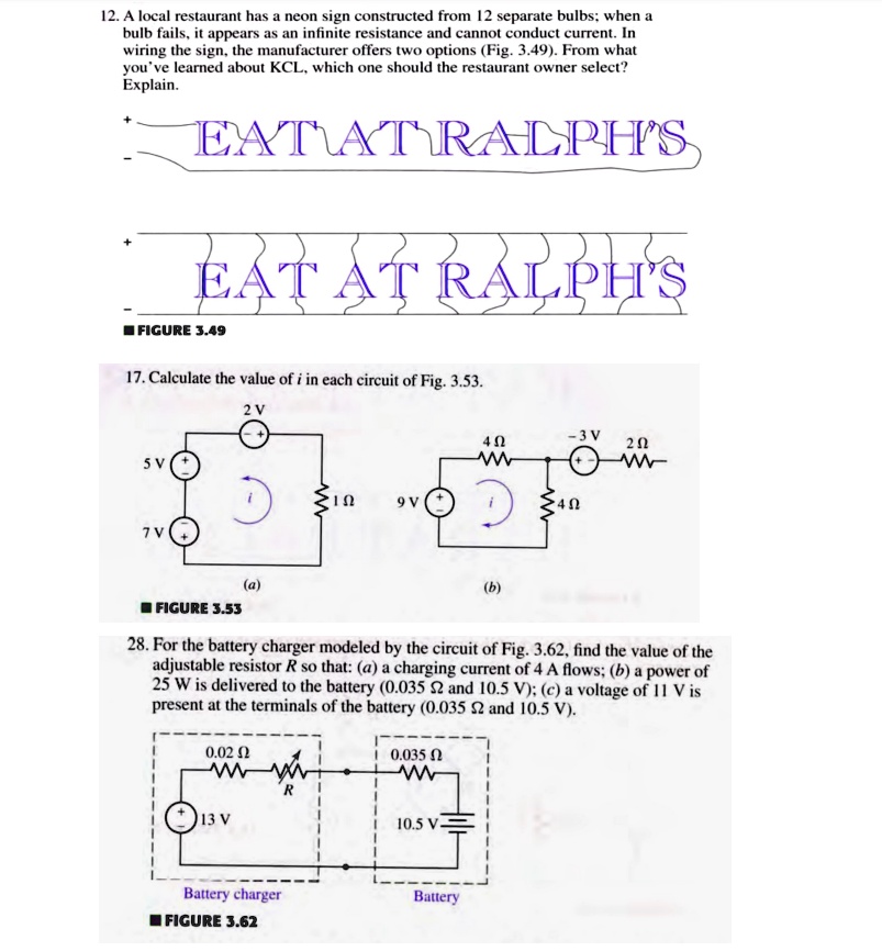 12. A local restaurant has a neon sign constructed from 12 separate ...