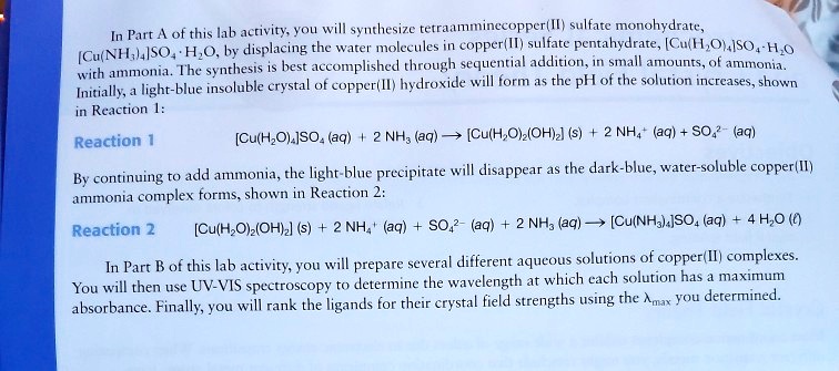 SOLVED: In Part A of this lab actvity; will synthesize ...