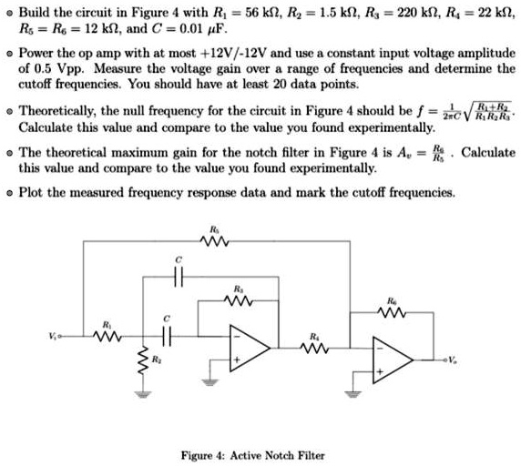 Build the circuit in Figure 4 with R1 = 56 kΩ, R2 = 1.5 kΩ, R3 = 220 kΩ ...