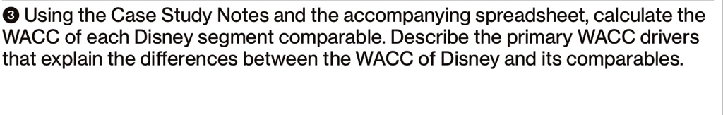 SOLVED: Using the Case Study Notes and the accompanying spreadsheet ...