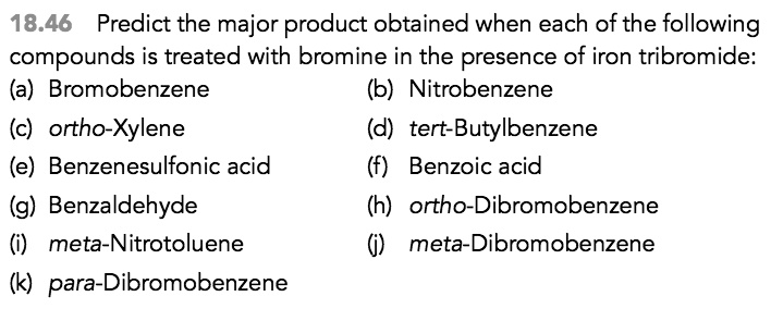 SOLVED: 18.46 Predict the major product obtained when each of the ...