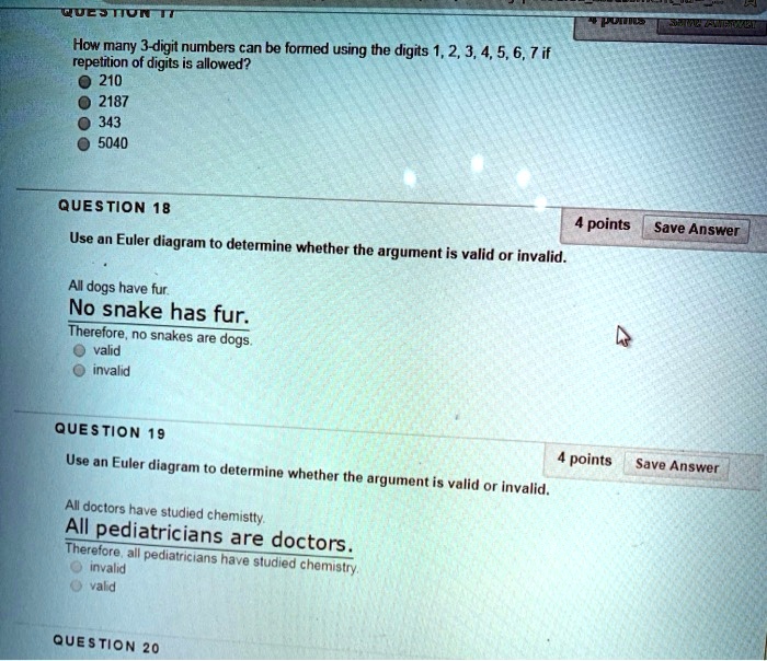 SOLVED: QUESTTON How many 3-digit numbers can be formed using the ...